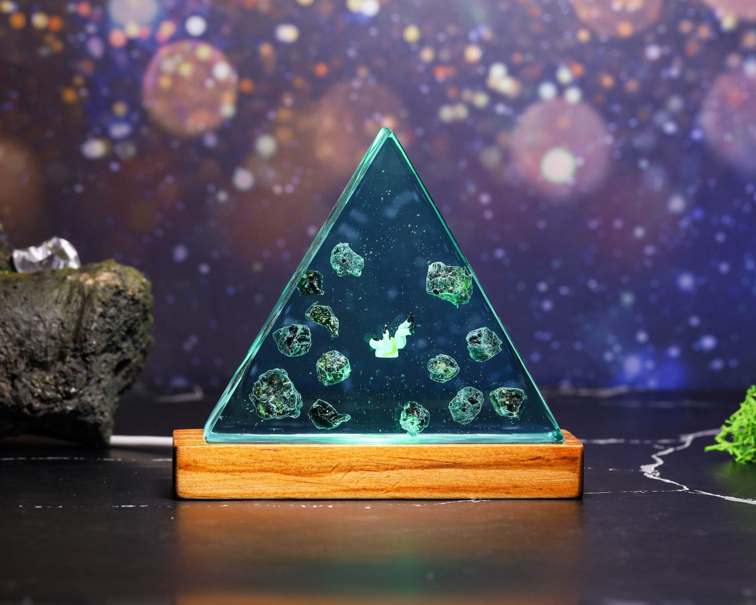Interstellar Night Light Epoxy Resin Lamp - Resin Lamps Store