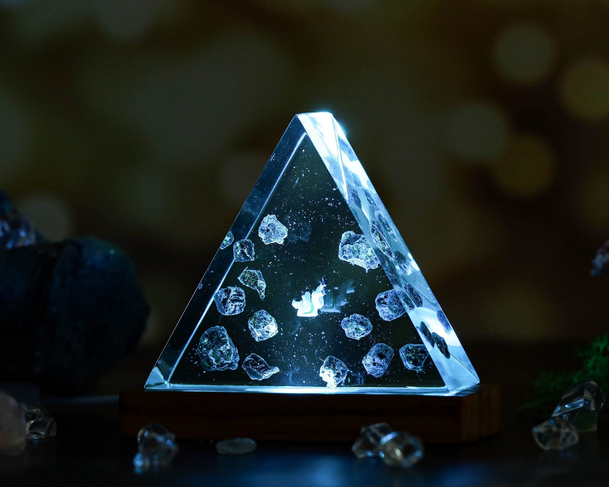 Interstellar Night Light Epoxy Resin Lamp - Resin Lamps Store